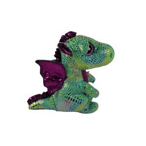 Ty | Toys | Ty Beanie Boos Cinder The Dragon Glitter Purple Eyes 6 ...